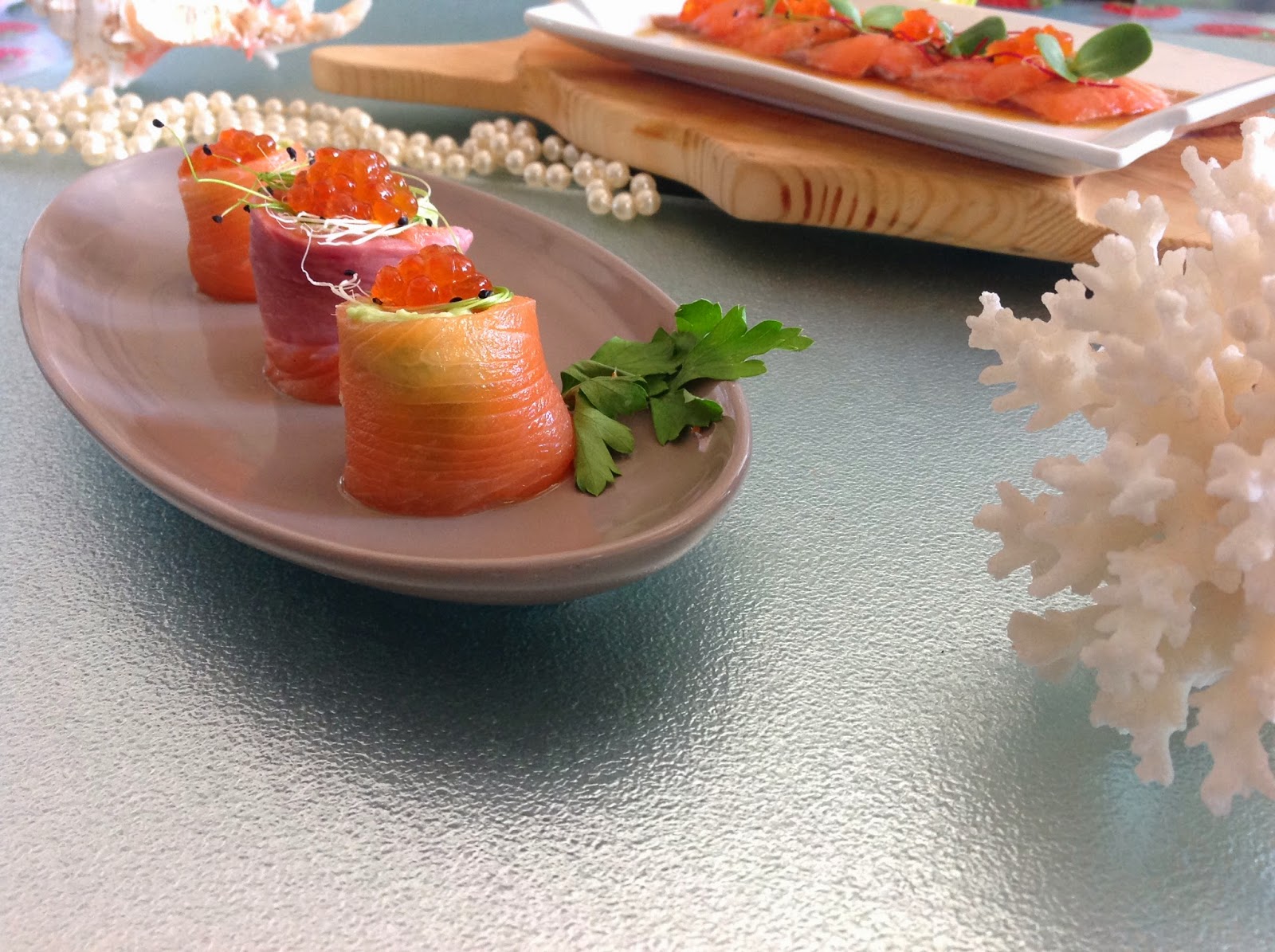 Shamira Gatta : Geisha Roll Avocado e Caviale