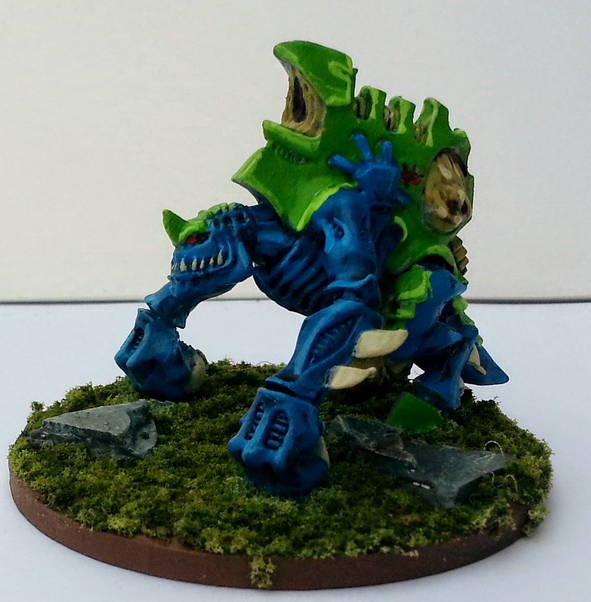 40K For the Win: WIP: Biovore. Wrapping up a week.