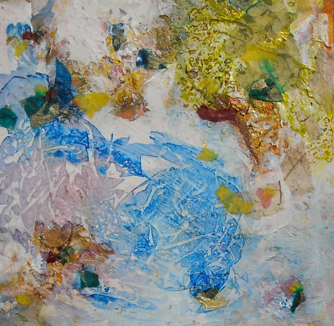 Daily Painters Abstract Gallery: Mixed Media Abstracts by Mickey Bond