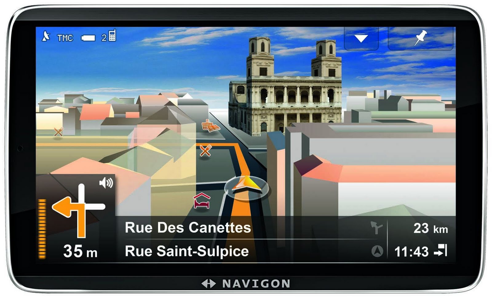 Voiture communicante: Série 92 : l'offre haut de gamme de Navigon