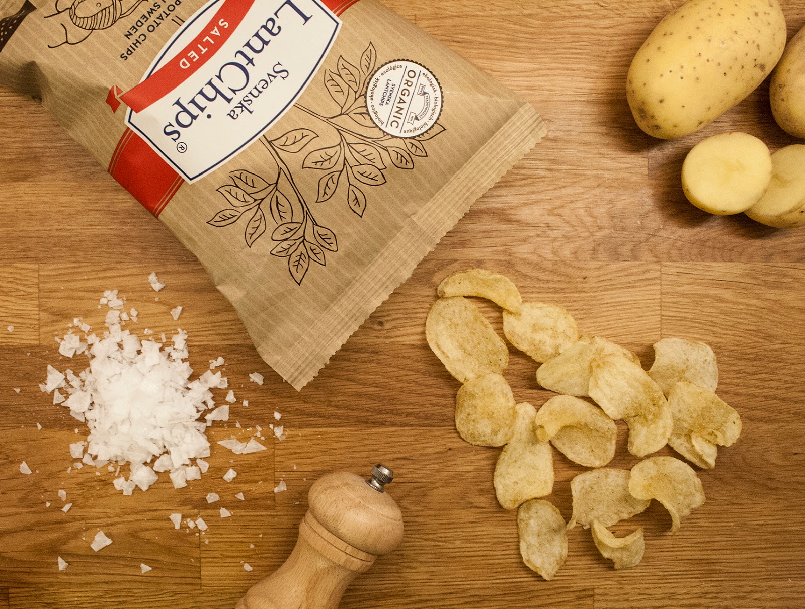 Svenska LantChips Organic Bag Re-design on Packaging of the World ...