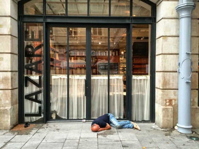 not drinking poison in paris: consider the perks: restaurant lazare, 75008