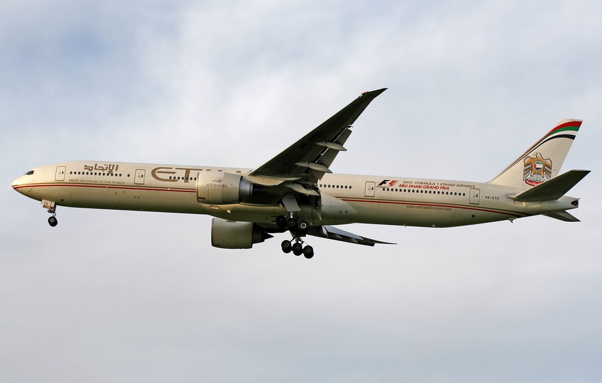 Skylinerworld: Etihad Airways B777-3FX/ER