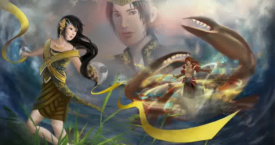 Text Narrative “Ande-Ande Lumut” ((Ande Ande Moss) - Bahasa Inggris ...