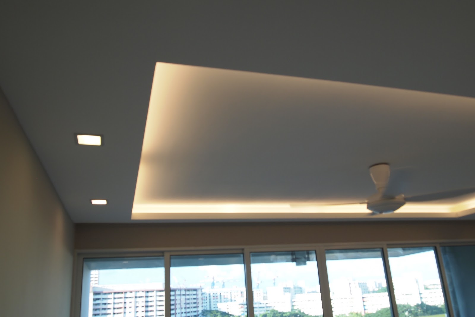 Plaster Ceiling & Partition Drywall Singapore: Park Central cove light