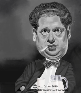 The Art of John Fisher: Dylan Thomas...