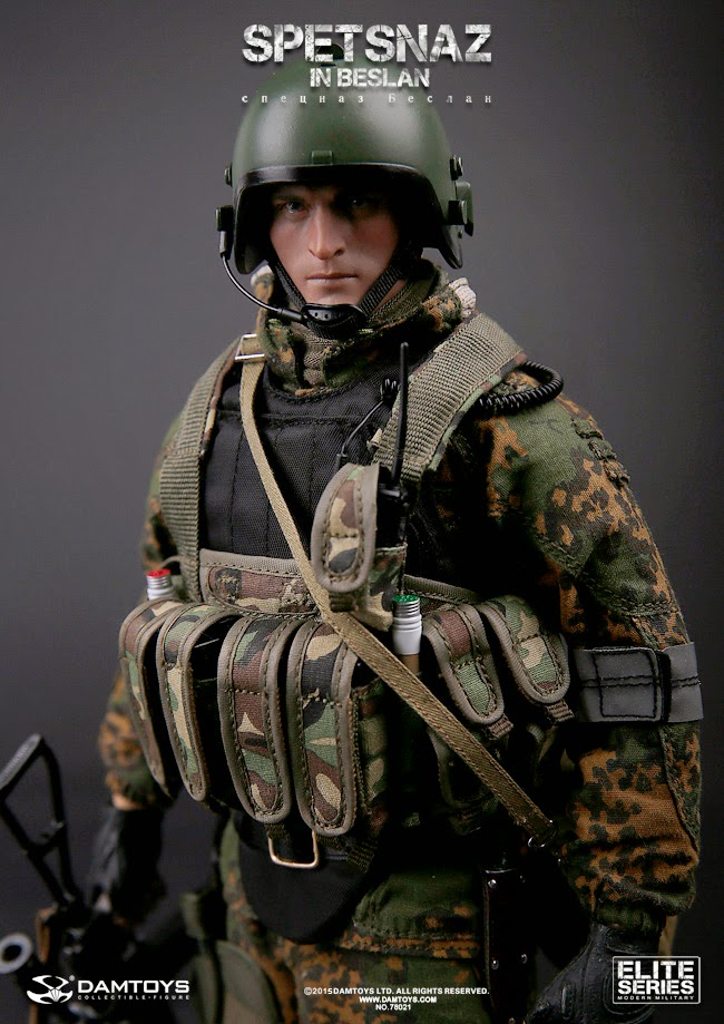 toyhaven: Incoming: Dam Toys 1/6th scale SPETSNAZ in Beslan (2004) 12 ...