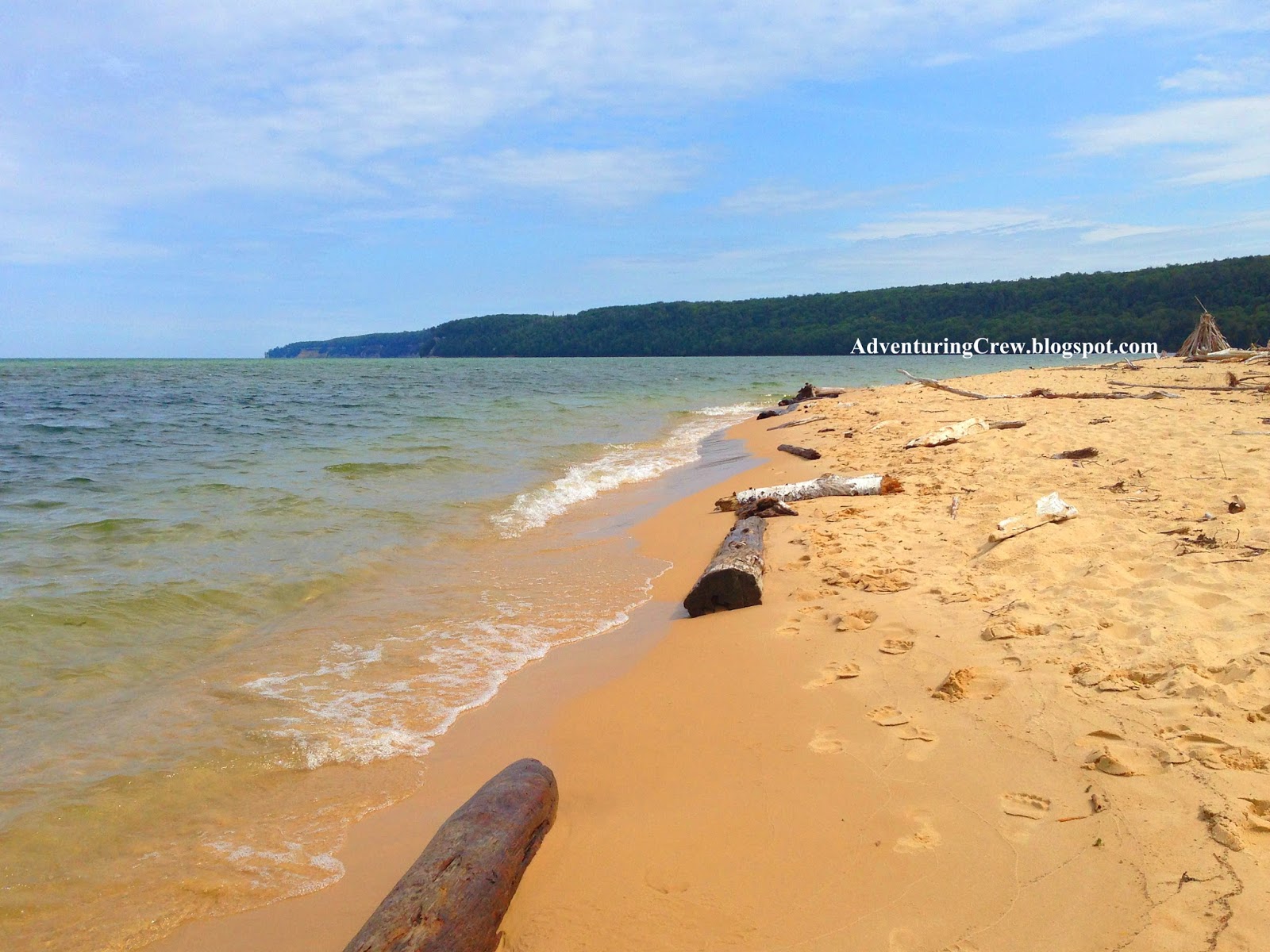Adventuring Crew: Sand Point Beach, Lake Superior - Munising, MI.