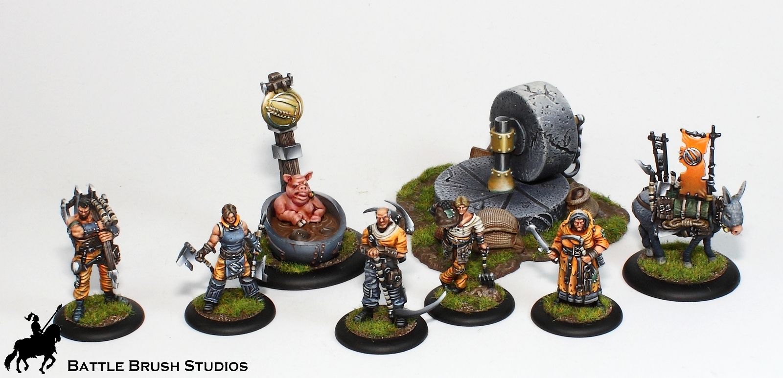 Battle Brush Studios: Showcase: Guild Ball Farmers #2