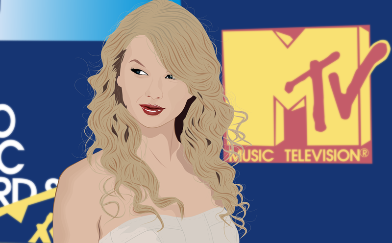 Cartoon Pictures of Taylor Swift