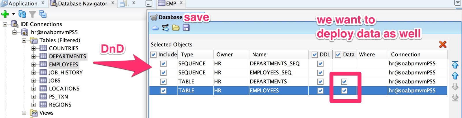 Practical Experience On Oracle Products Deploying Database Objects To Oracle Cloud Using Jdeveloper