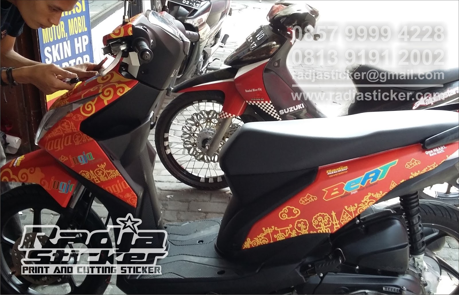 Decal Stiker Motor Beat | Stiker Motor | Jual Decal Stiker Motor Beat ...