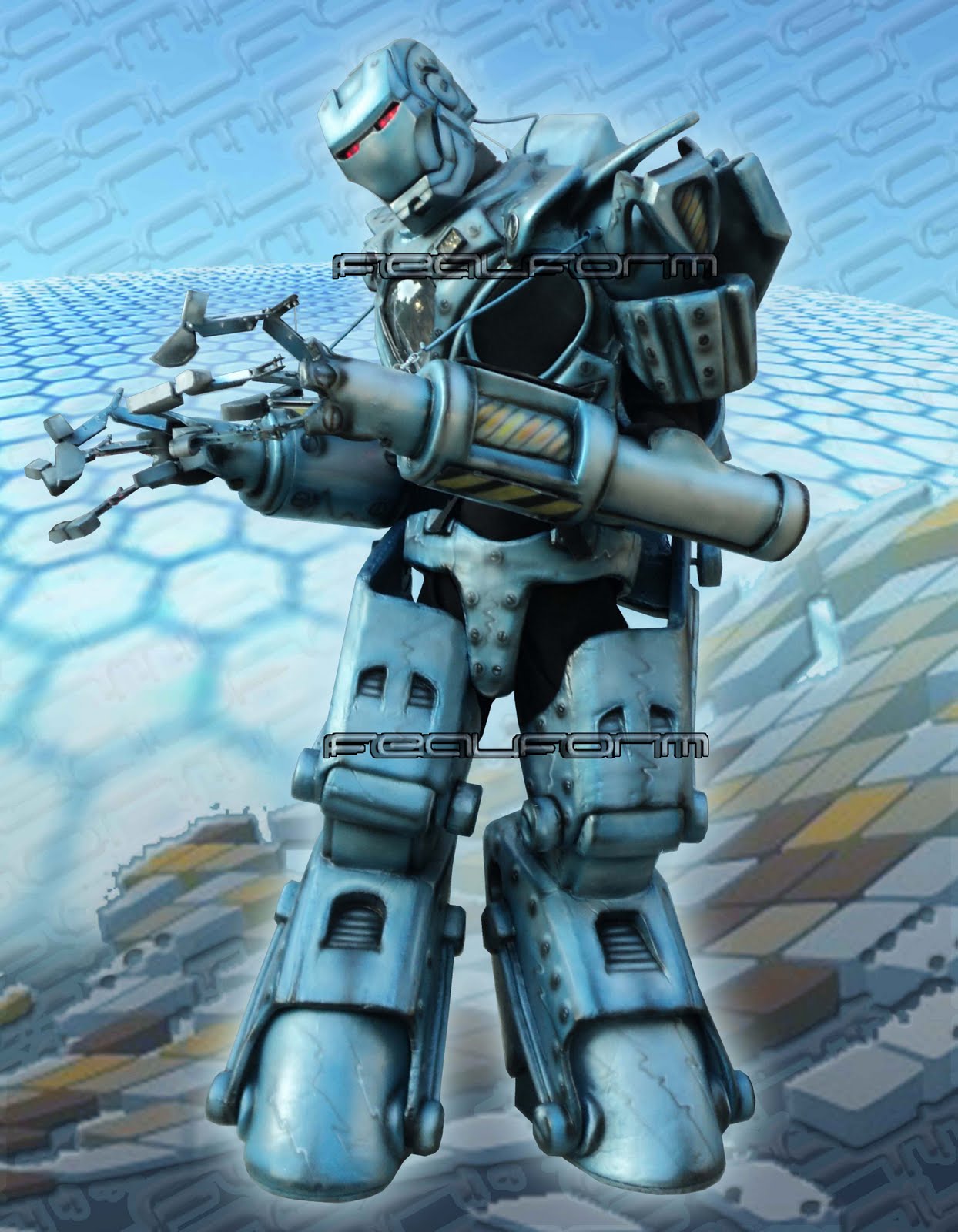 FEALFORMA BOTARGAS , ESCULTURAS,FIBRA DE VIDRIO, Y MÁS ...: ROBOTARGA