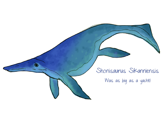 extinctive: Shonisaurus Sikanniensis: Extinct 204 million years ago