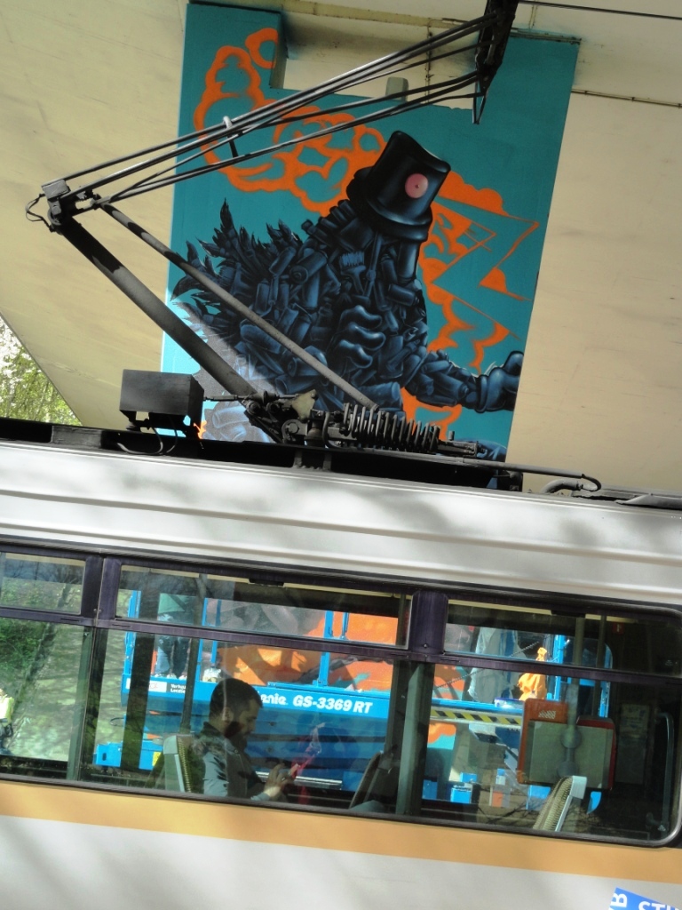 EL NINO 76 - DEMOS X URBANA BRUSSELS Art on Train