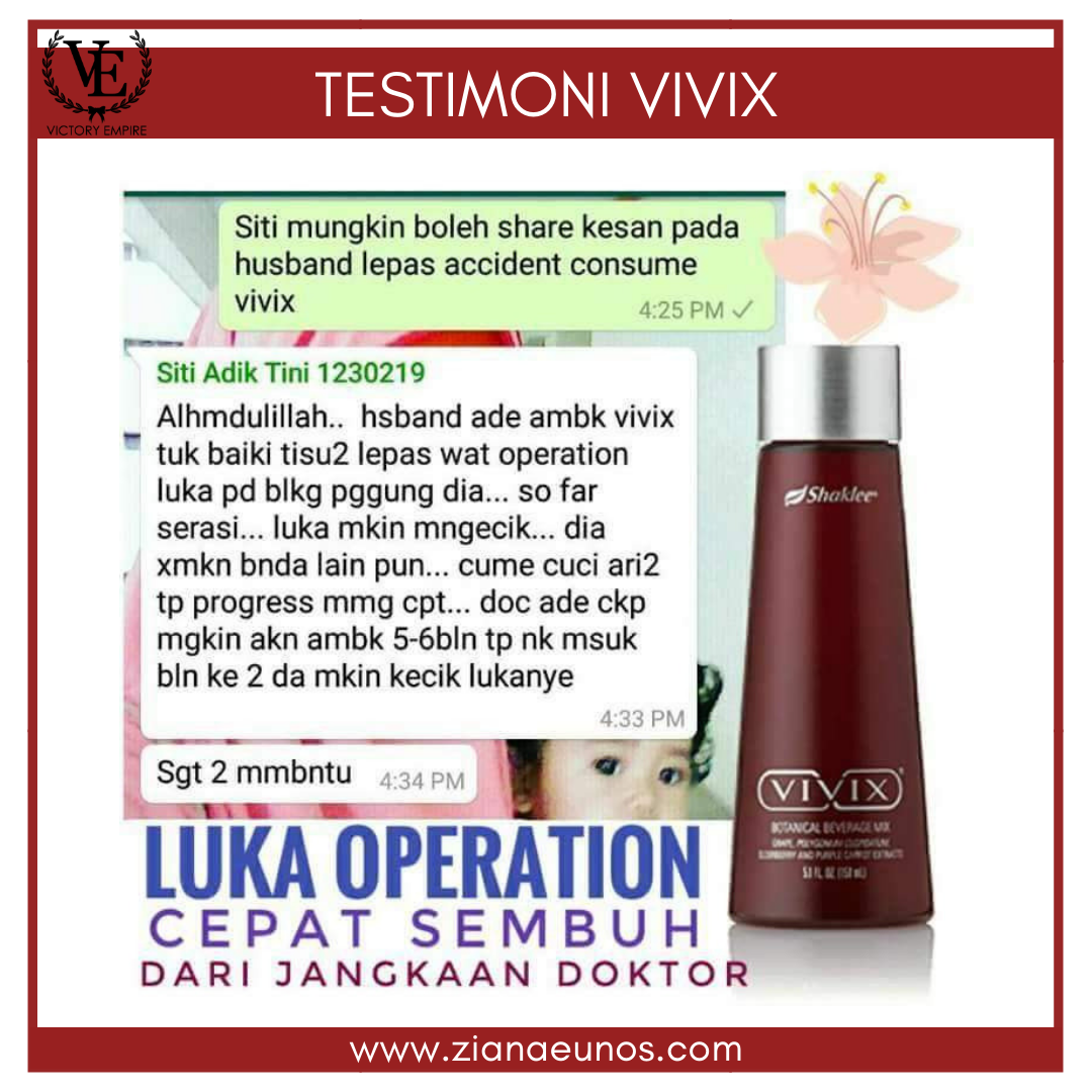 Vivix Shaklee: Fungsi, Kebaikan, Cara Makan, Cara Simpan, Harga dan ...