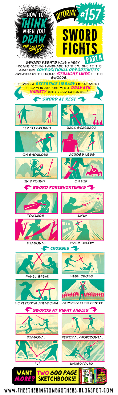 The Etherington Brothers: How to THINK when you draw SWORD FIGHTS ...