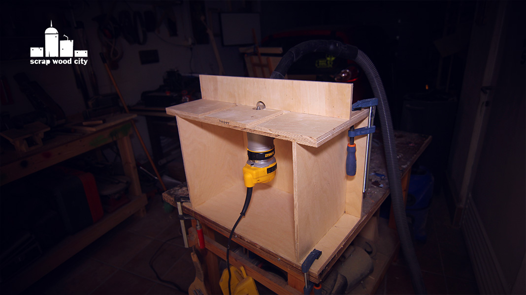scrap wood city: How to make a DIY router table