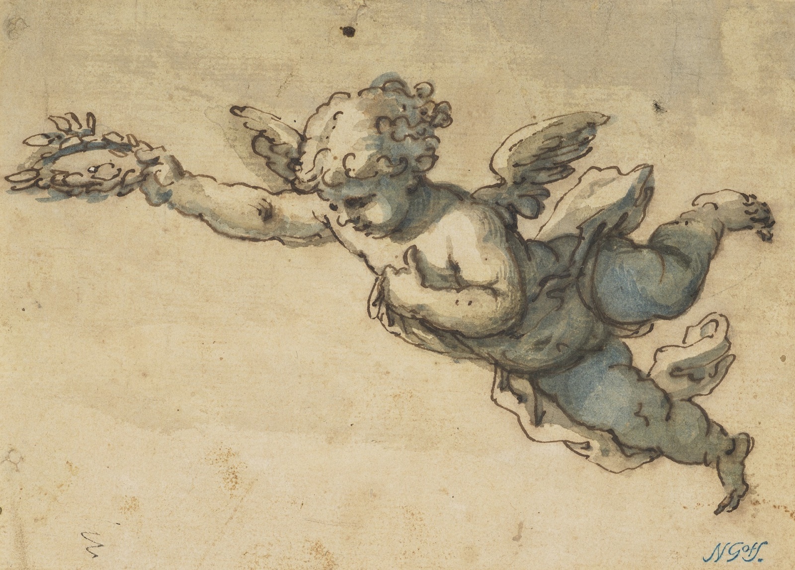 Spencer Alley: Baroque Figure Drawings of Unknown Authorship