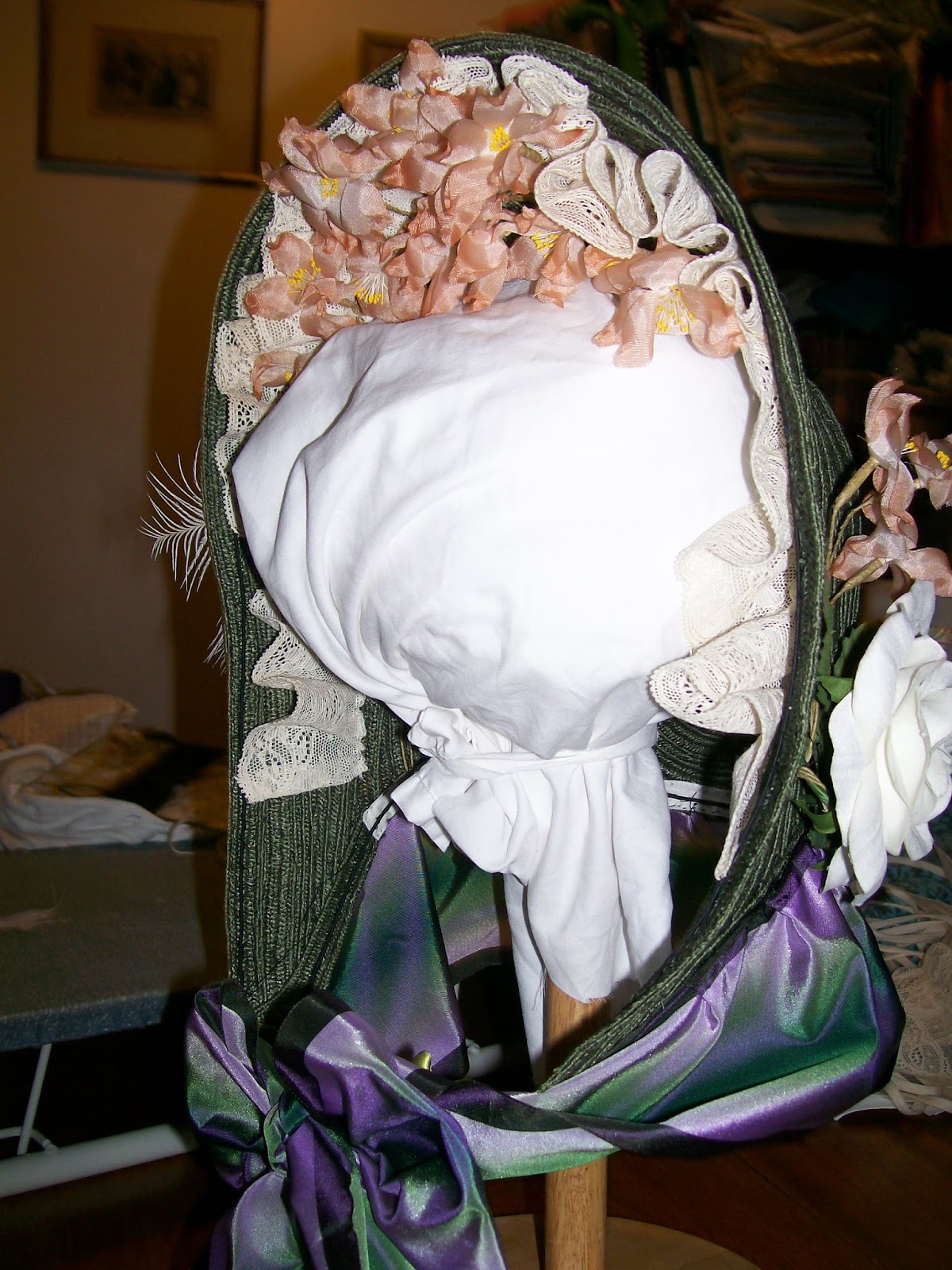 Pattern Review: 1859-1862 Low Spoon Straw Bonnet by The Dressmaker's ...