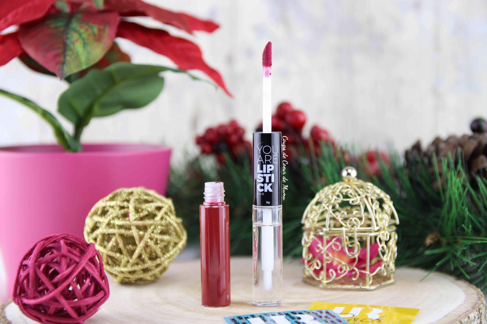 Les Rouges à Lèvres 2 en 1 You Are Comectics - Coups de Coeur de Mumu