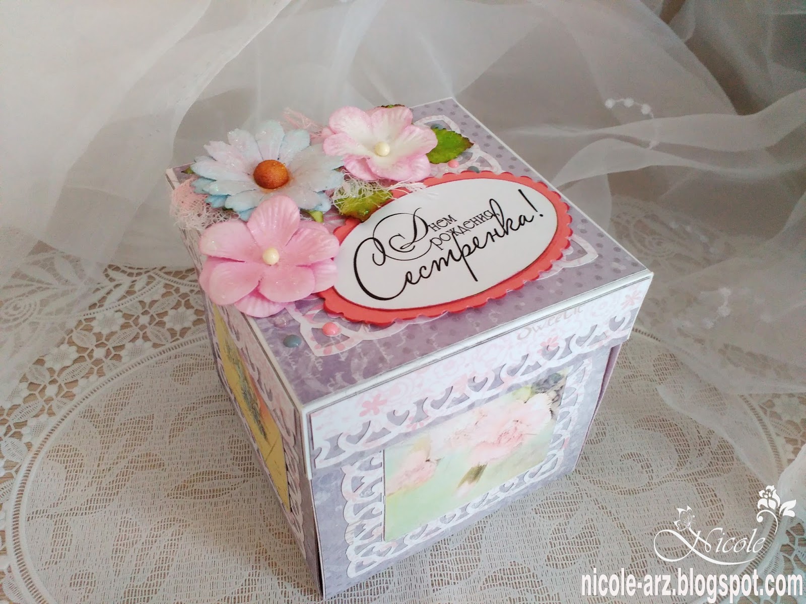 Nicole art&craft: Magic Box с тортом