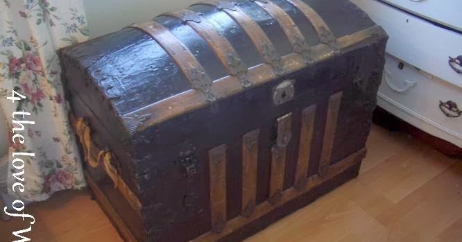 4 the love of wood: LINING A TRUNK