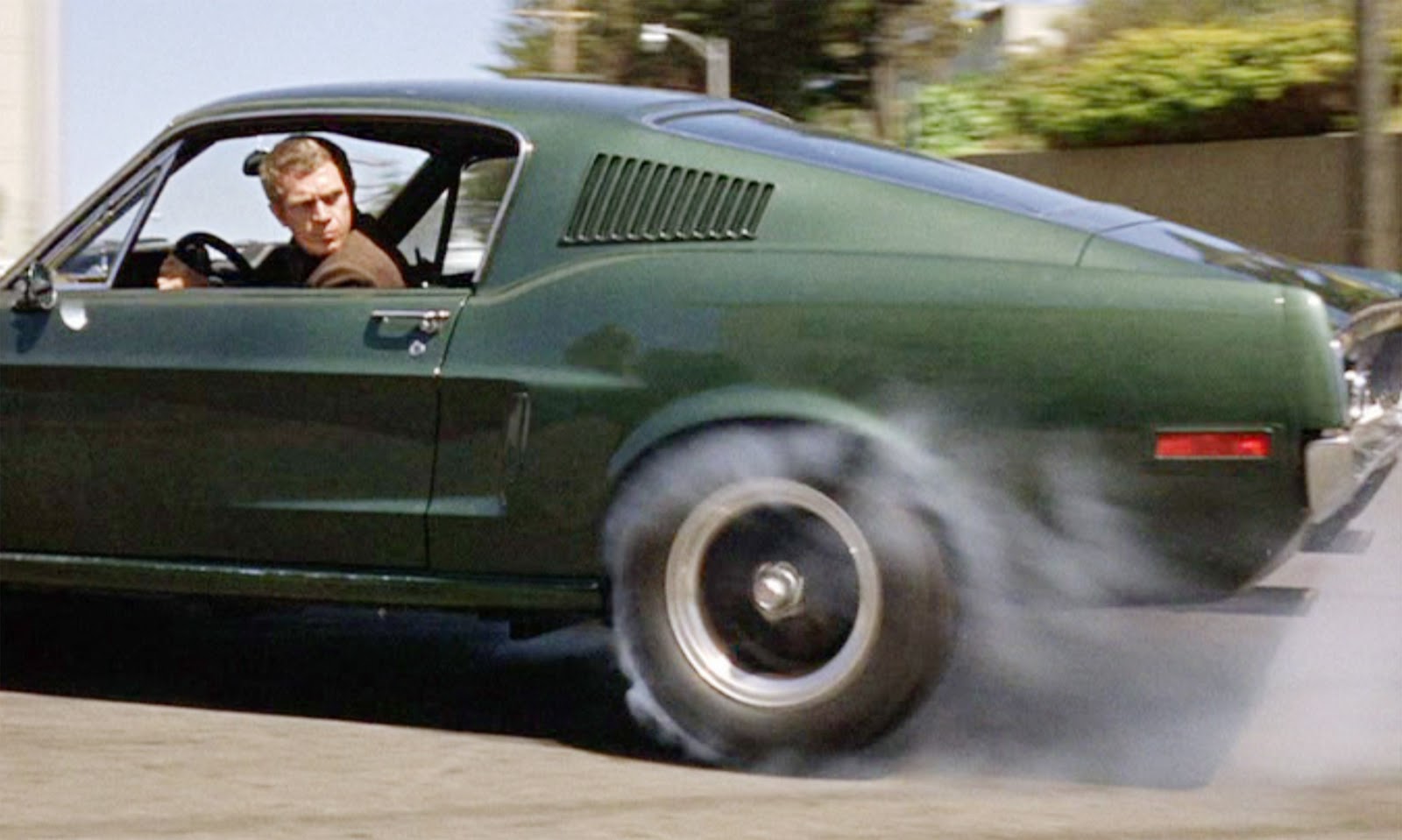 Steve McQueen in Bullitt: #book2movie #Saturday Matinee