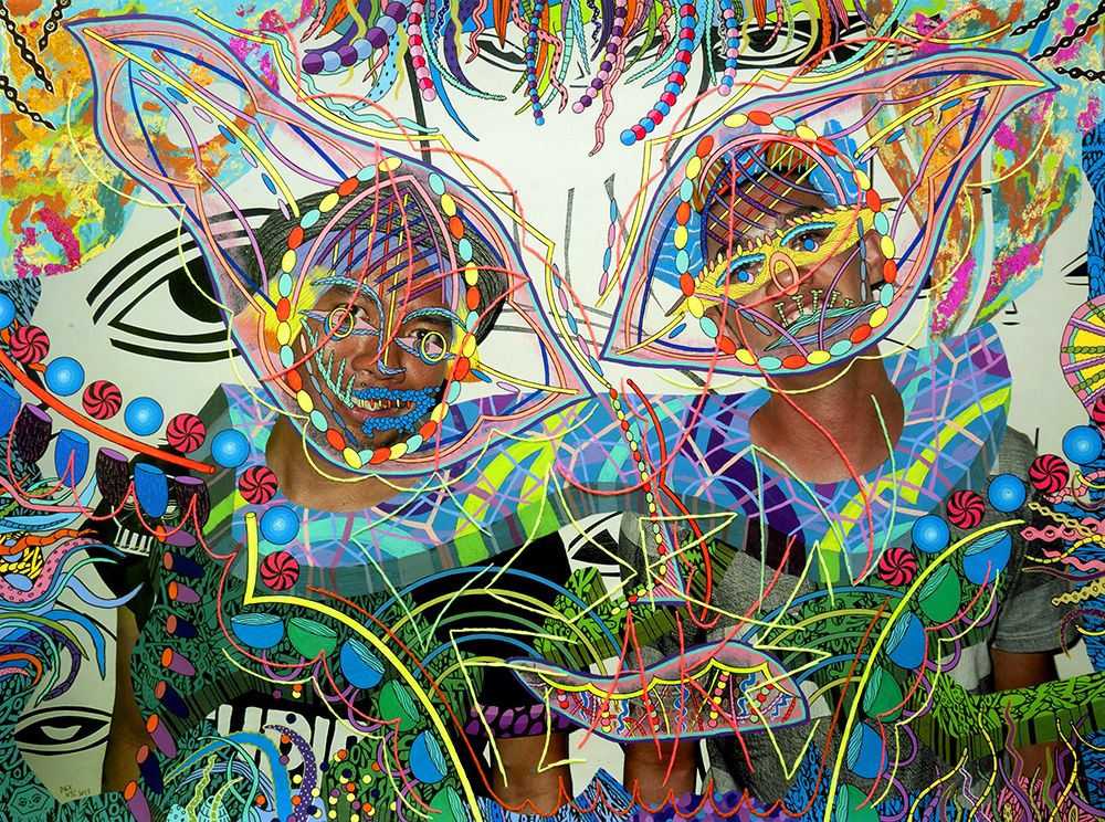 the textile blog: The Work of the Artist Dex Fernandez