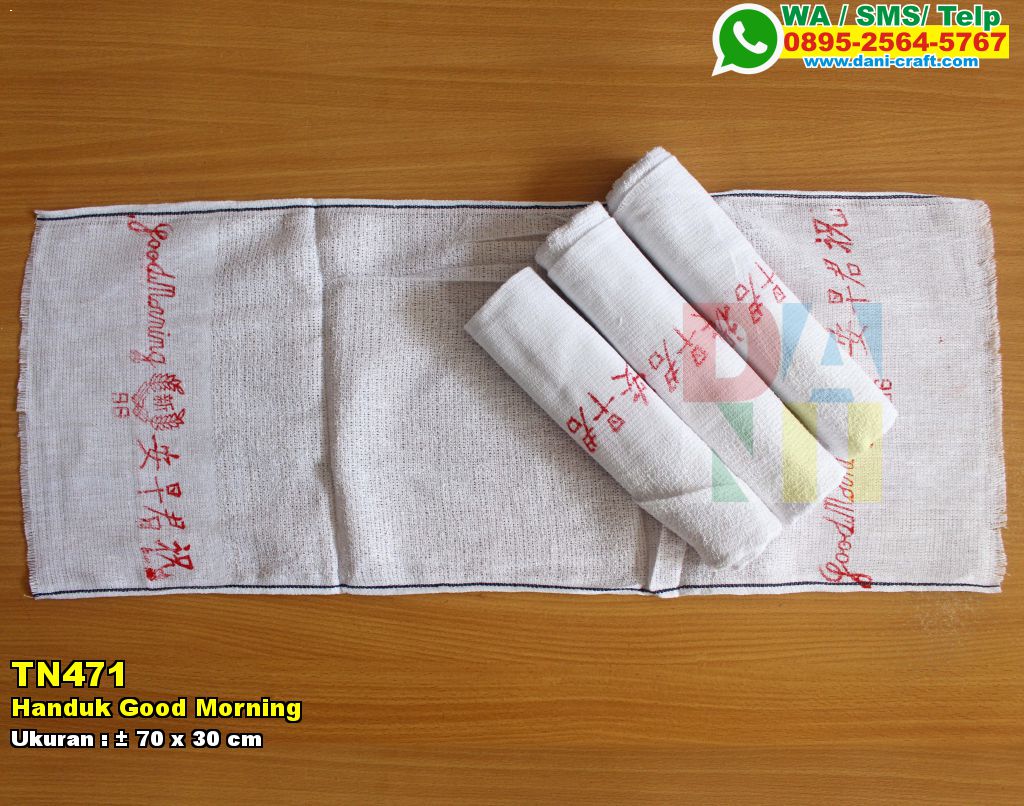 Handuk Good Morning | Souvenir Pernikahan