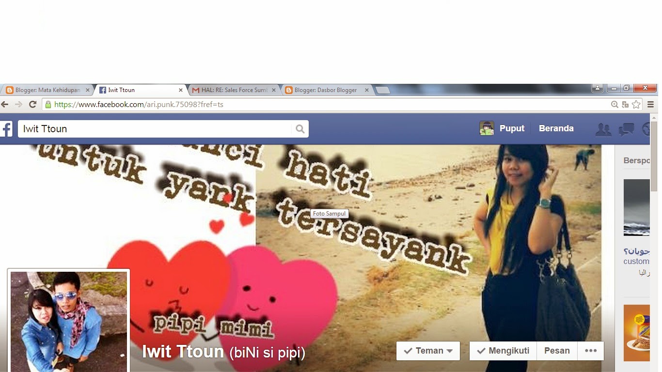 POTRET KEHIDUPAN: Ragam Foto anak alay