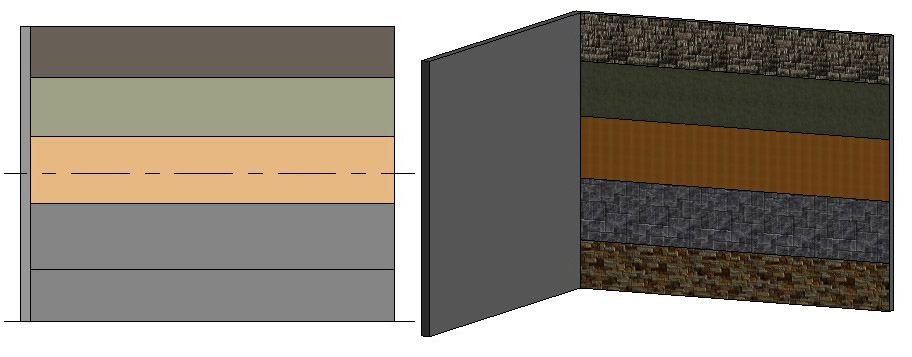 Applied Software Blog: Adding stripes to walls in Revit