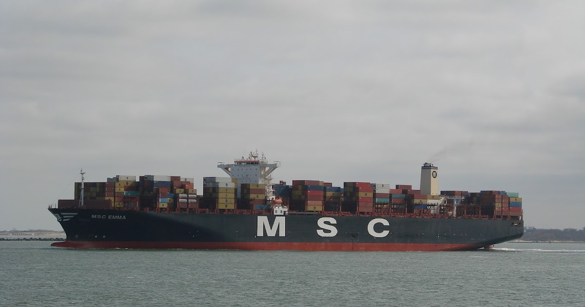 Scheepvaarthoek: MSC Emma