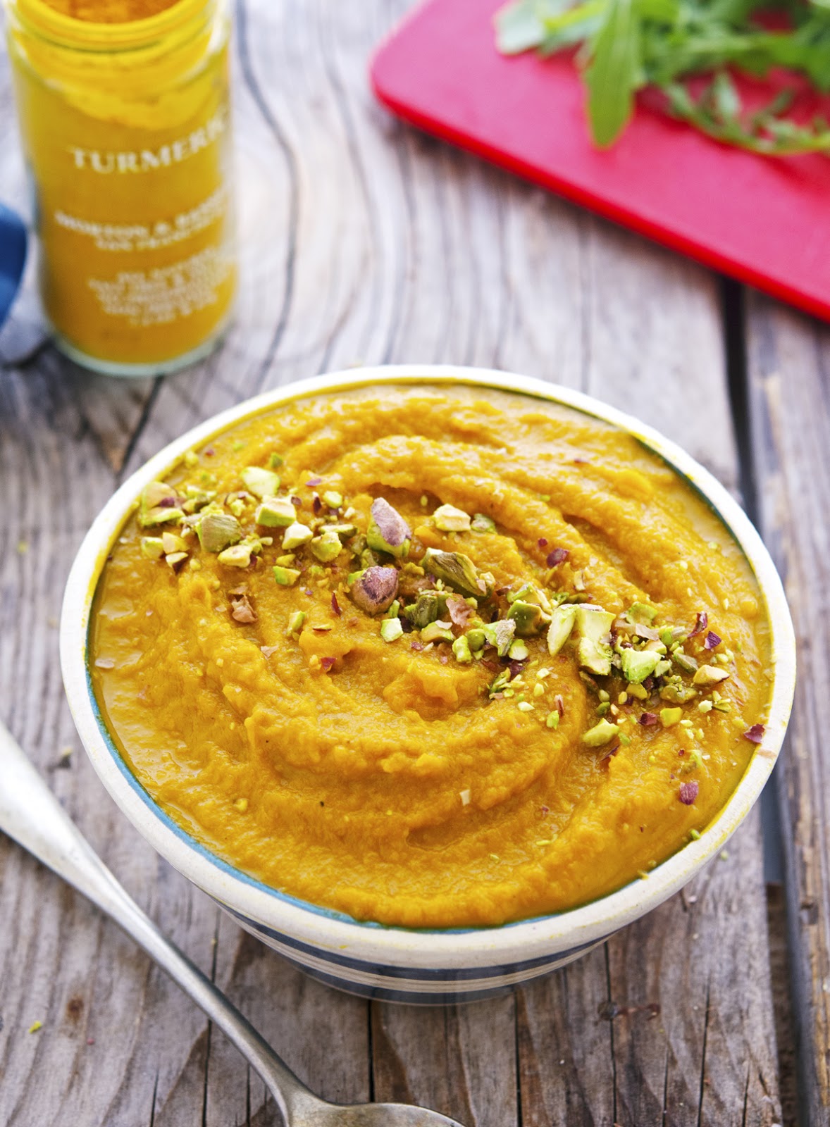 The Iron You: Creamy Turmeric Mashed Sweet Potatoes