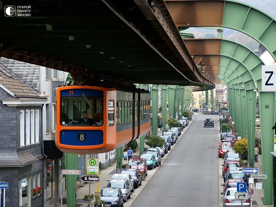 Germany’s Incredible Hanging Railway | Information In