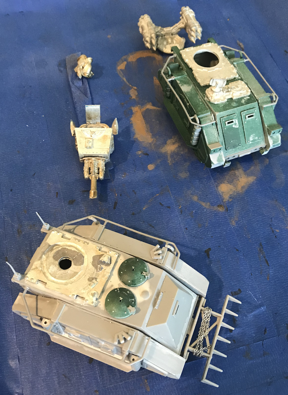 40k Hobby Blog: Old School Whirlwind & Razorback