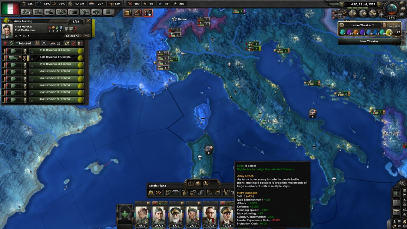 Italy - HOI4 - Capitulation, Reorganization and Confusion