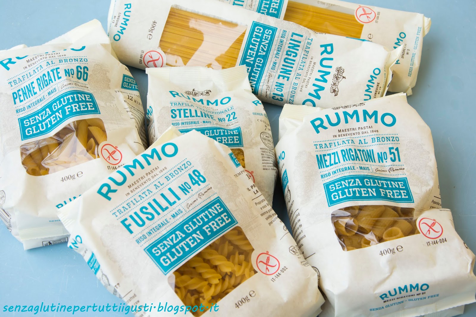 Pasta Rummo senza glutine alla ricotta, fiori di zucca e pistacchio ...