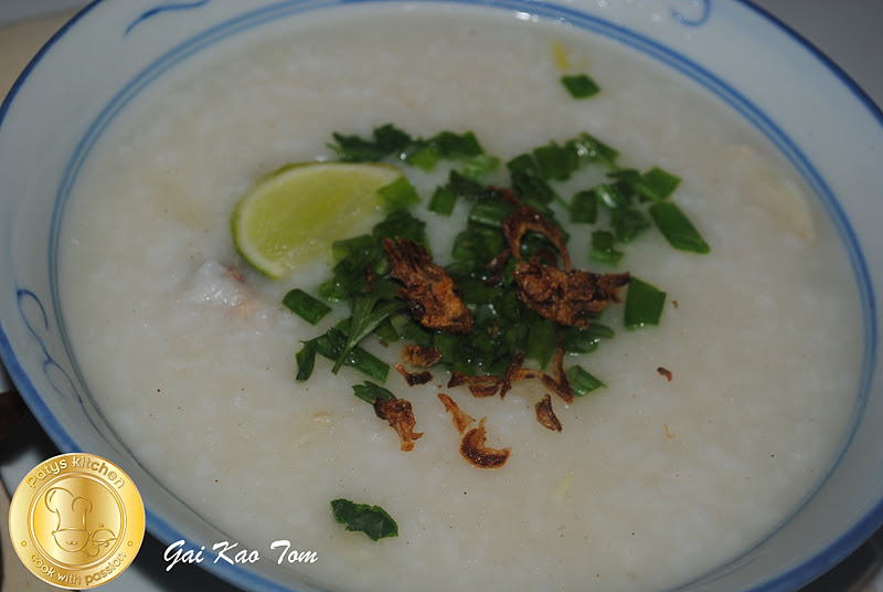 PATYSKITCHEN: SIMPLE SUNDAY WITH THAI GAI KAO TOM / BUBUR AYAM THAI