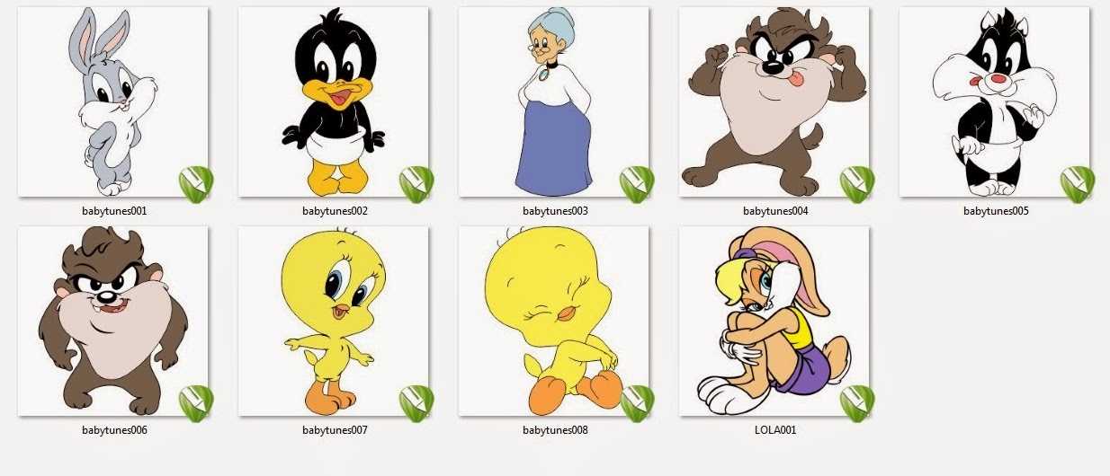 Cartoons: Vetores do Baby Looney Tunes em .cdr - Vetores Download
