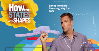 Lost States: How the States got their Shapes