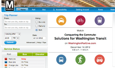 Unsuck DC Metro: Washington Post, Metro Team Up for PR Stunt