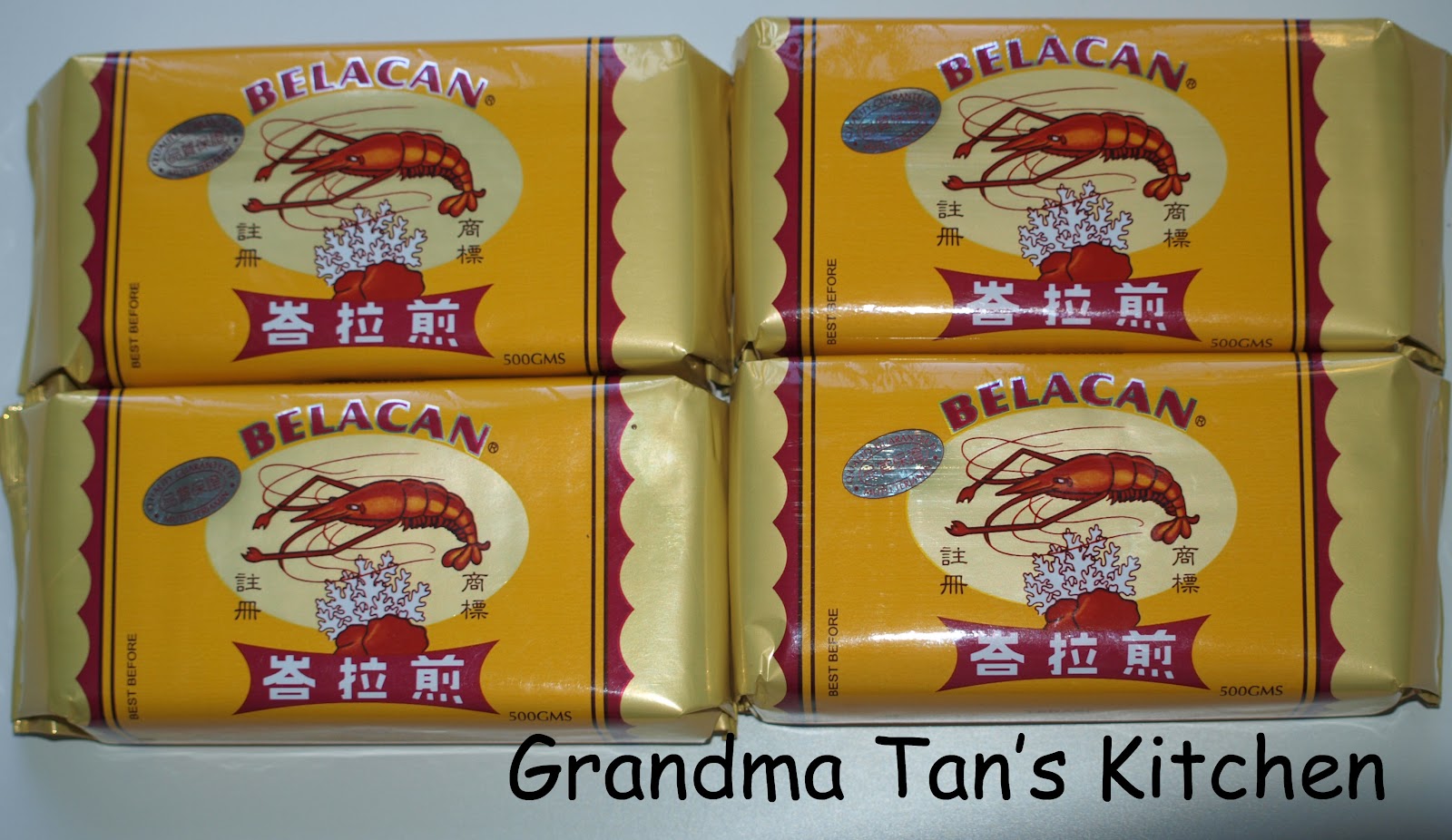 Grandma Tan's Kitchen: Belacan (Shrimp Paste)