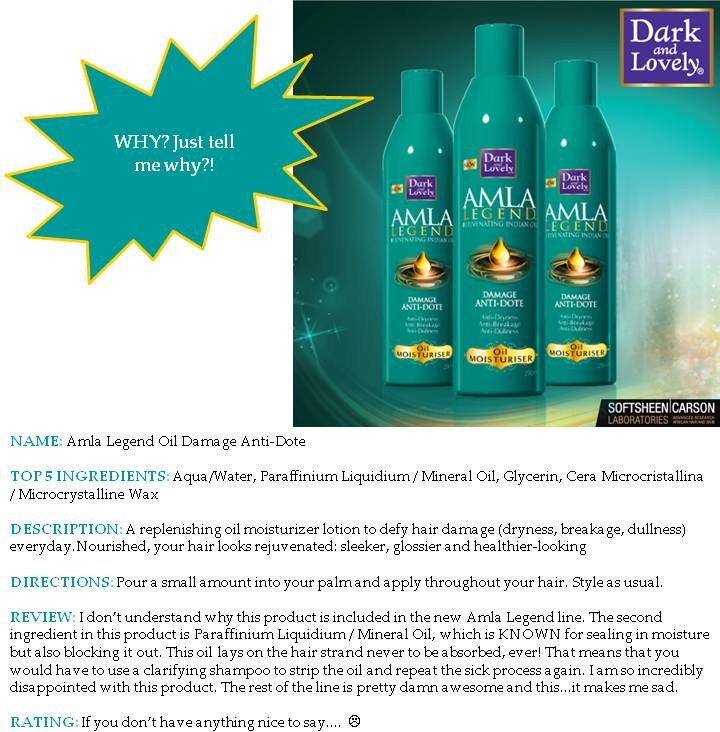 Product Review: Dark and Lovely Amla Legend - Good Hair & Beauty ...