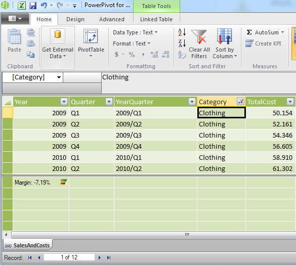Frederik Vandeputte: PowerPivot Nuggets - Part 12 - The Measure Grid