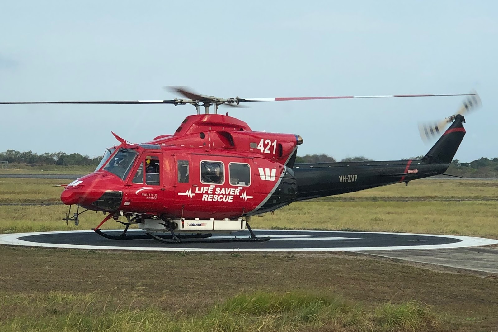 Central Queensland Plane Spotting: Nautius Aviation Bell 412 Helicopter ...