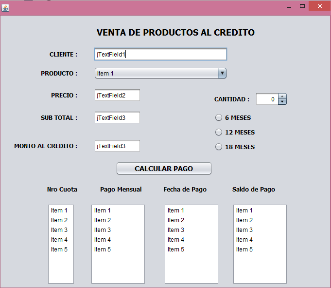 Controles de Java Netbeans: Controles de Netbeans