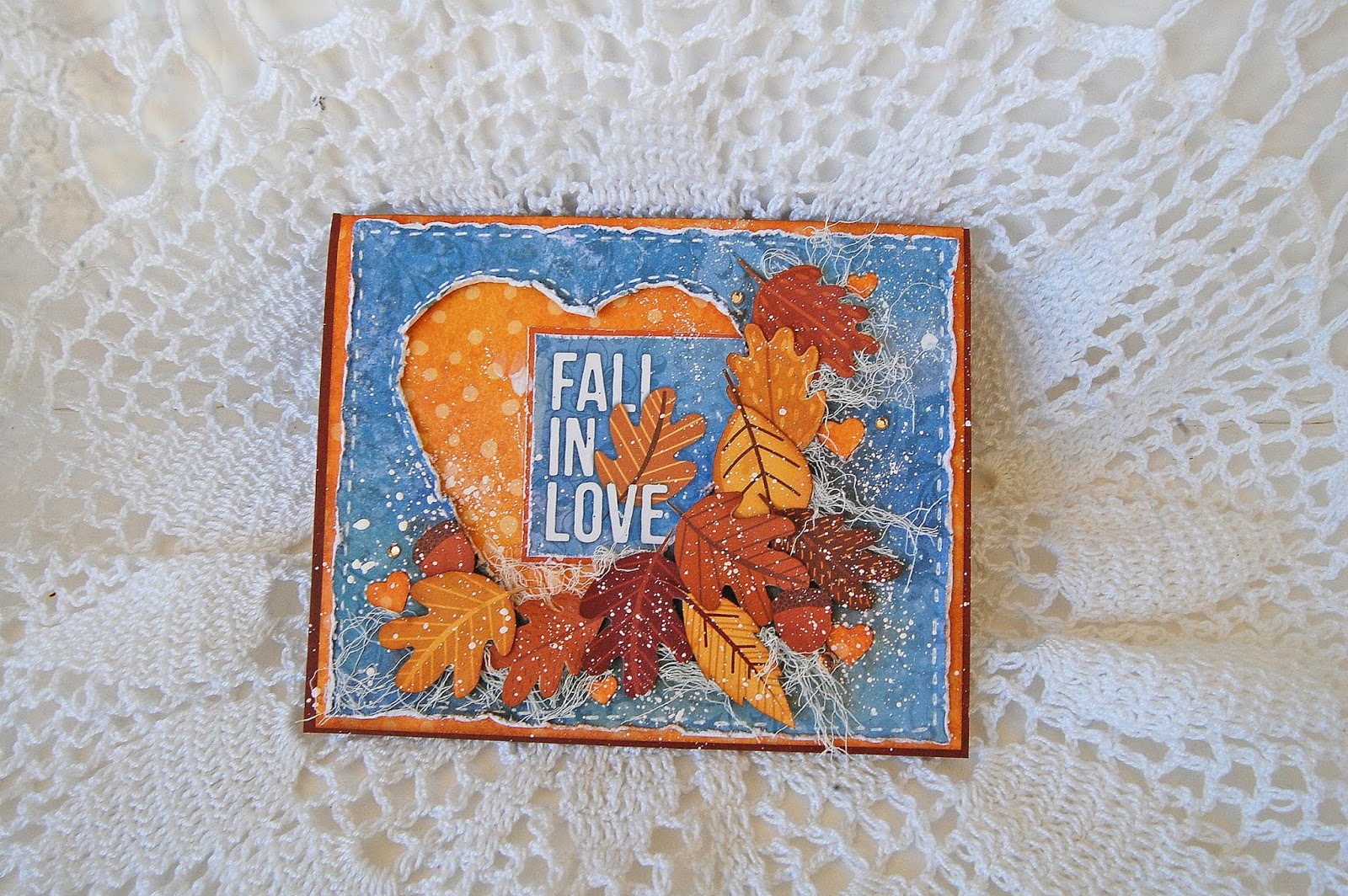 The BoBunny Blog: Cards: Beautifully Brisk Fall Cards with Marilyn