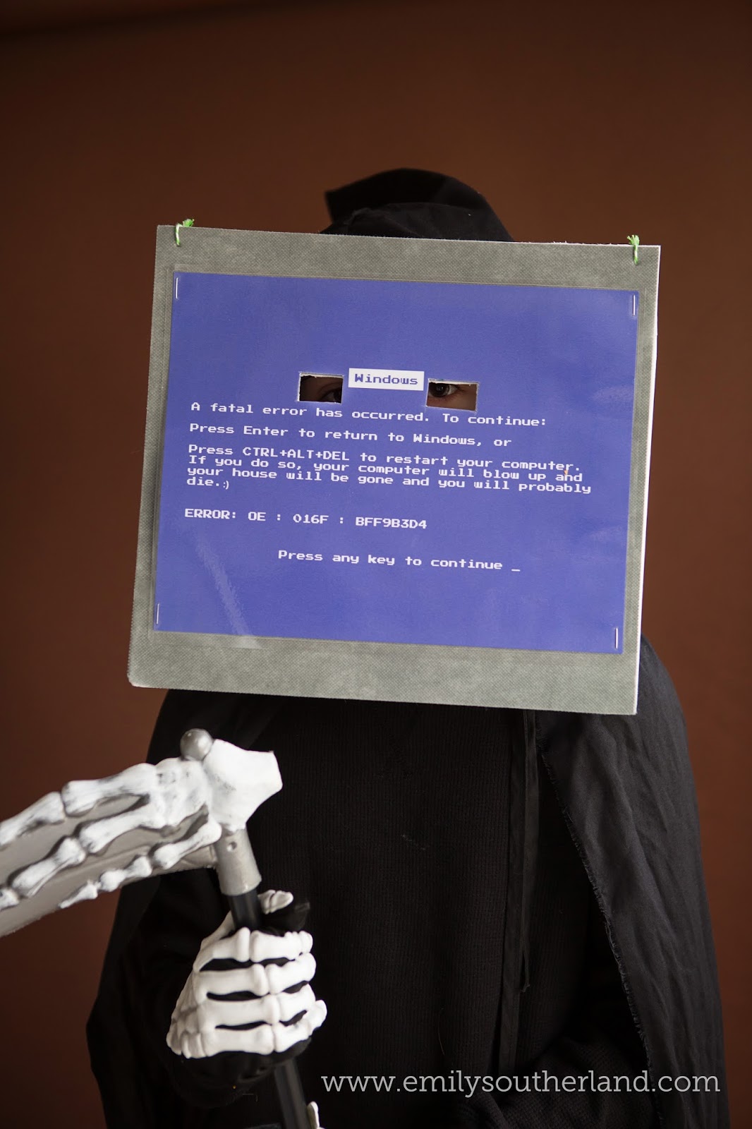 Emily's Little World: Halloween 2017: The Crow, The Totem, The Jedi-in ...