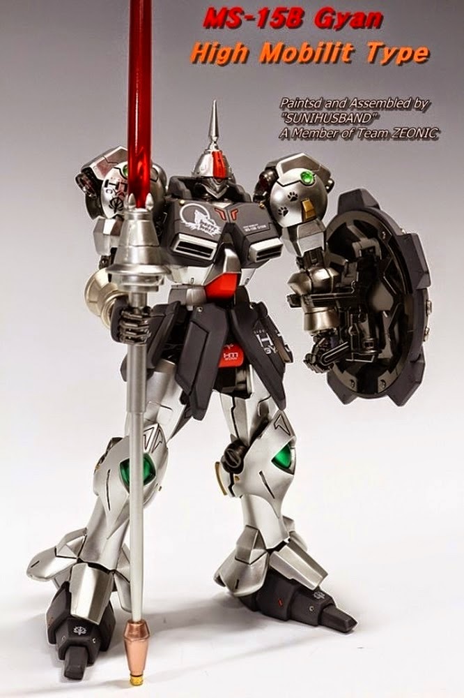 Gundam Family: MG 1/100 YMS-15 Gyan High Mobility Type Custom Build